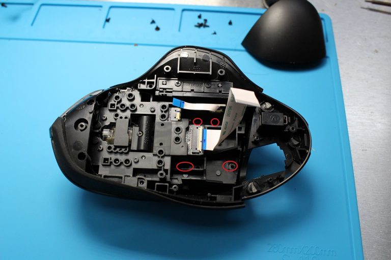 Logitech G604 拆解換鍵 - Hong Kong Game Gear Zone