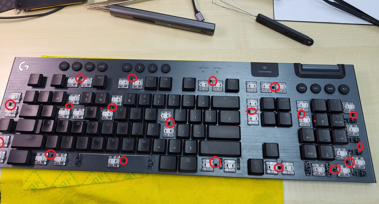 Logitech G913 full size repair key E - HKGGZ